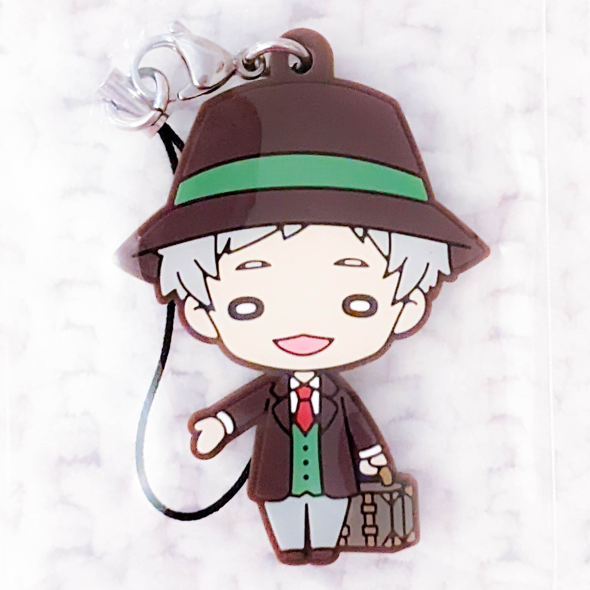 Norman - The Promised Neverland Anime Nitotan Keychain Rubber Strap ...