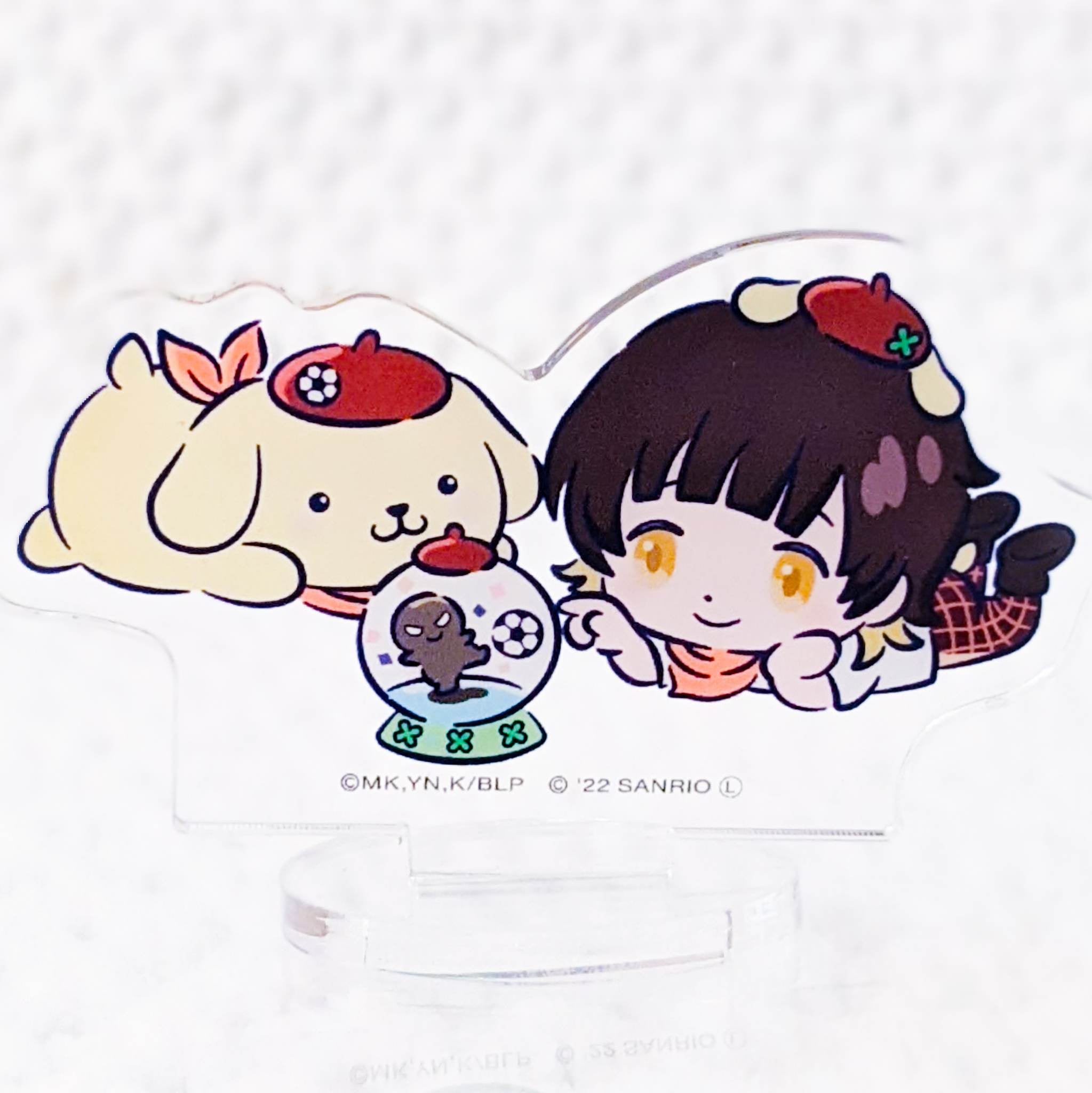 Meguru Bachira & Pompompurin - BLUELOCK x Sanrio Blue Lock Anime Acryl ...