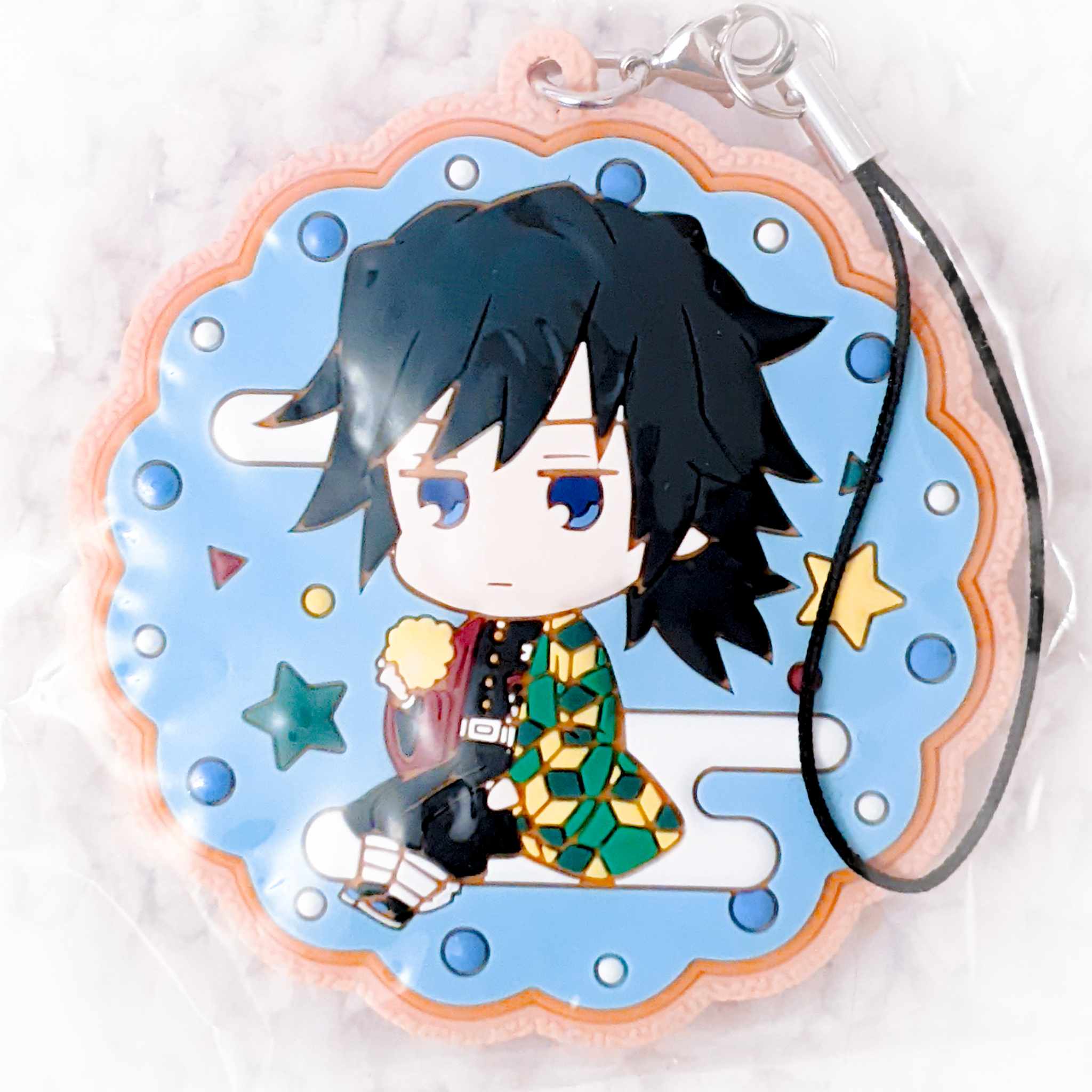 Giyuu Tomioka - Kimetsu no Yaiba Demon Slayer Cookie Rubber Strap ...