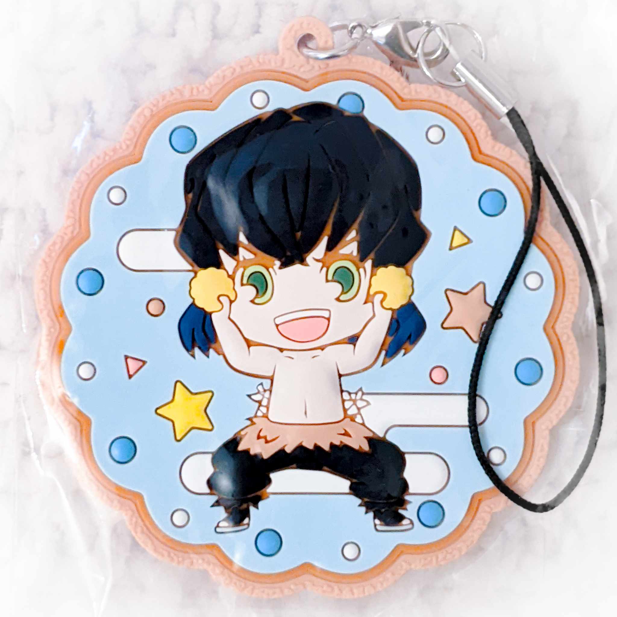 Inosuke Hashibira - Kimetsu no Yaiba Demon Slayer Cookie Rubber Strap ...