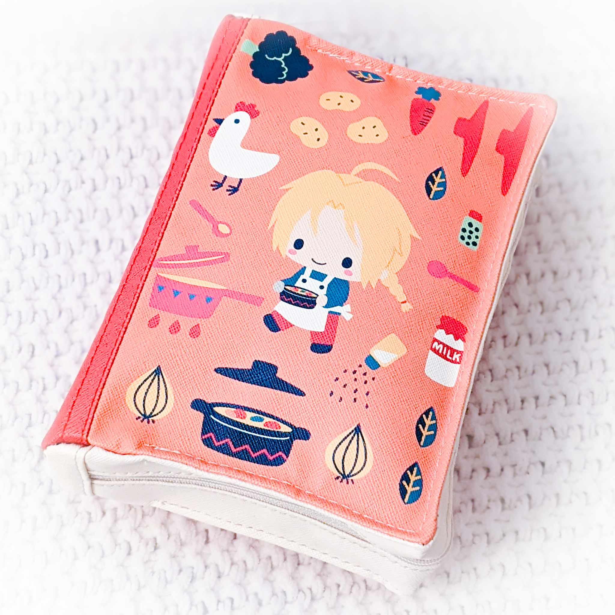 Edward Elric - Fullmetal Alchemist x Sanrio Anime Cook Book Zipper Pou ...