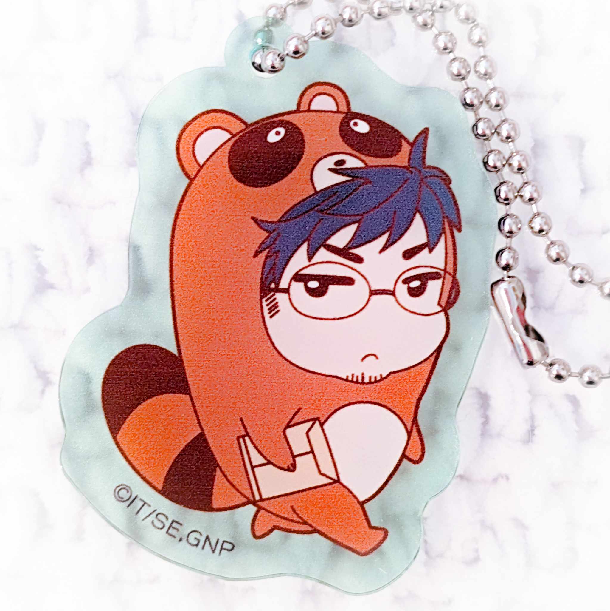 Ken Miyamae - Monthly Girls' Nozaki-kun Anime Tanuki Acrylic Keychain ...