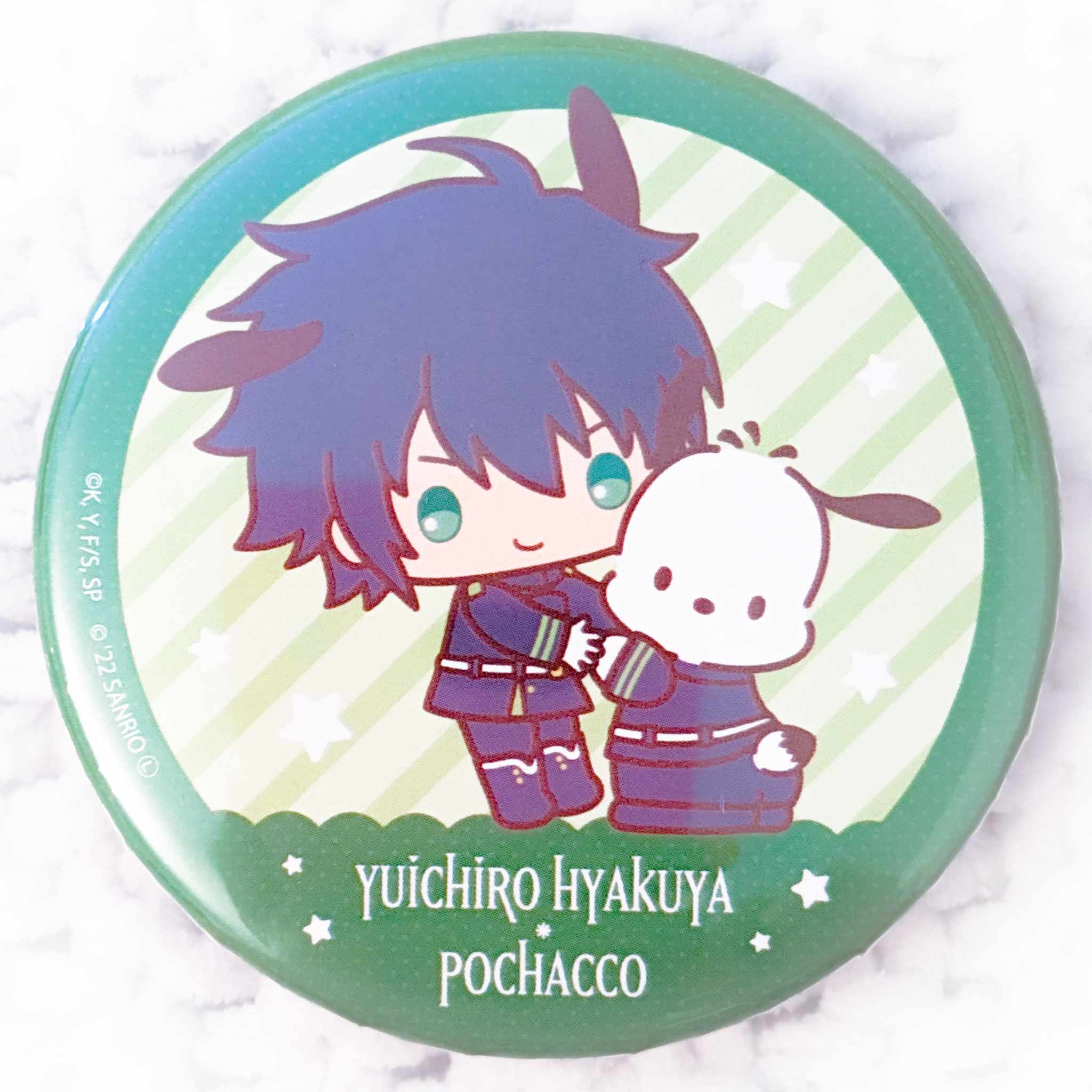 Yuichiro Hyakuya & Pochacco - Seraph of the End x Sanrio Anime Chibi P ...