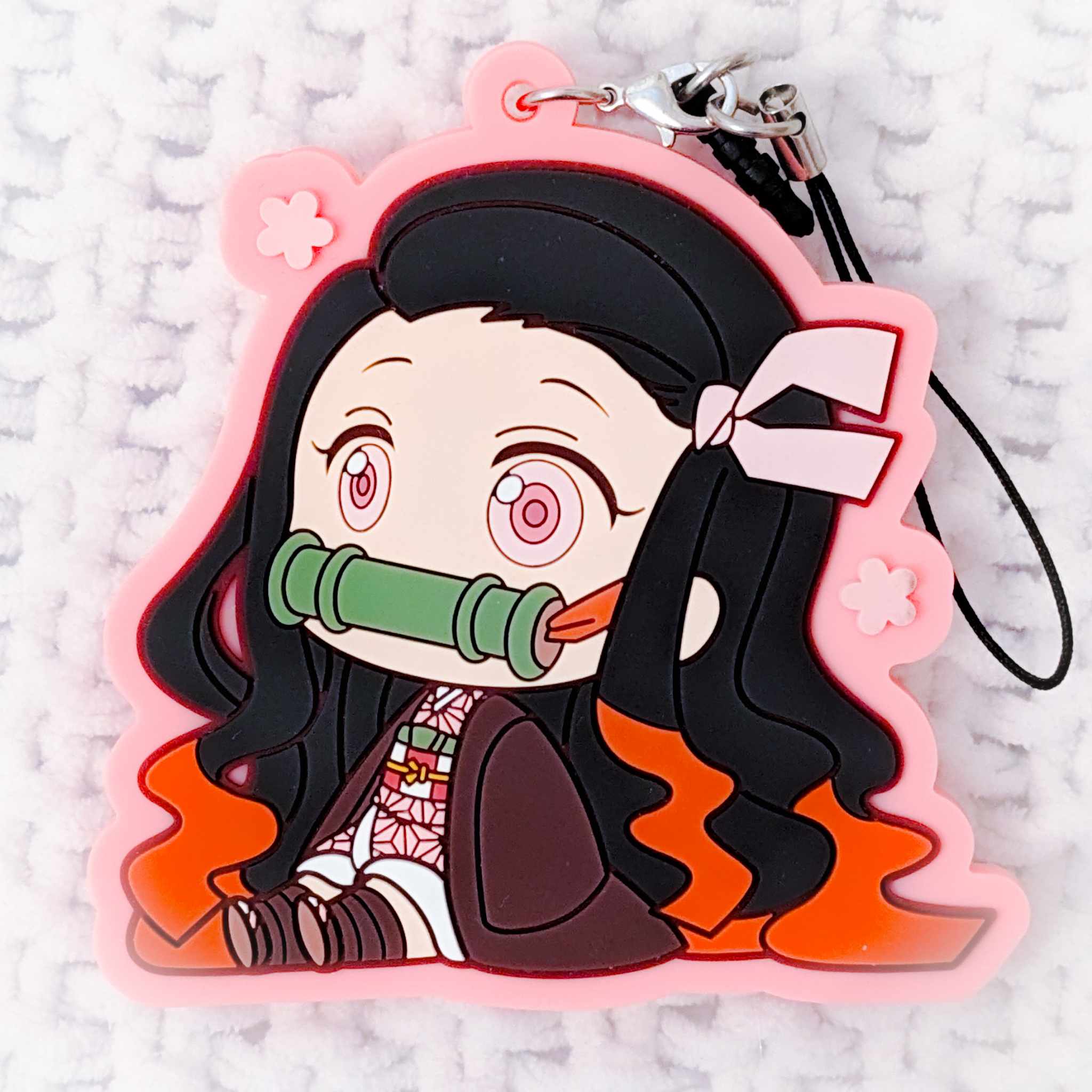 Nezuko Kamado - Kimetsu no Yaiba Demon Slayer Rubber Strap – Miokii Shop