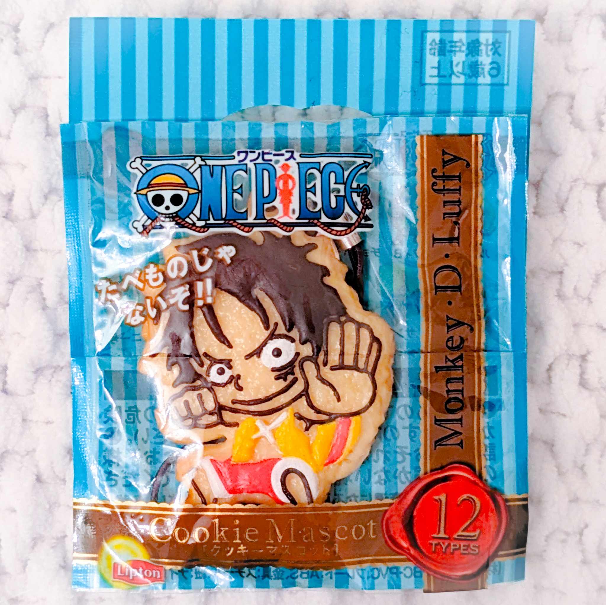 Monkey D. Luffy - One Piece Anime Lipton Cookie Biscuit Strap – Miokii Shop