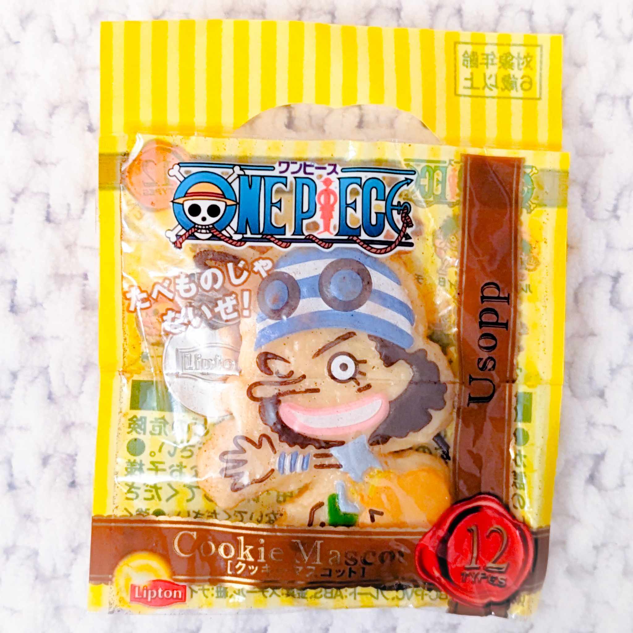 Usopp - One Piece Anime Lipton Cookie Biscuit Strap – Miokii Shop