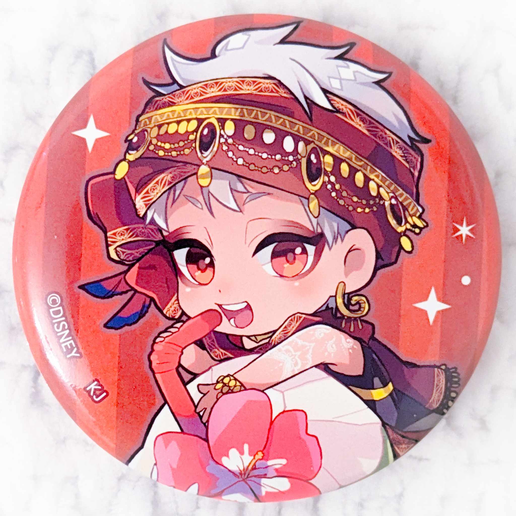 Kalim Al-Asim - Disney Twisted Wonderland Chara Peco Food x Chibi Pin ...