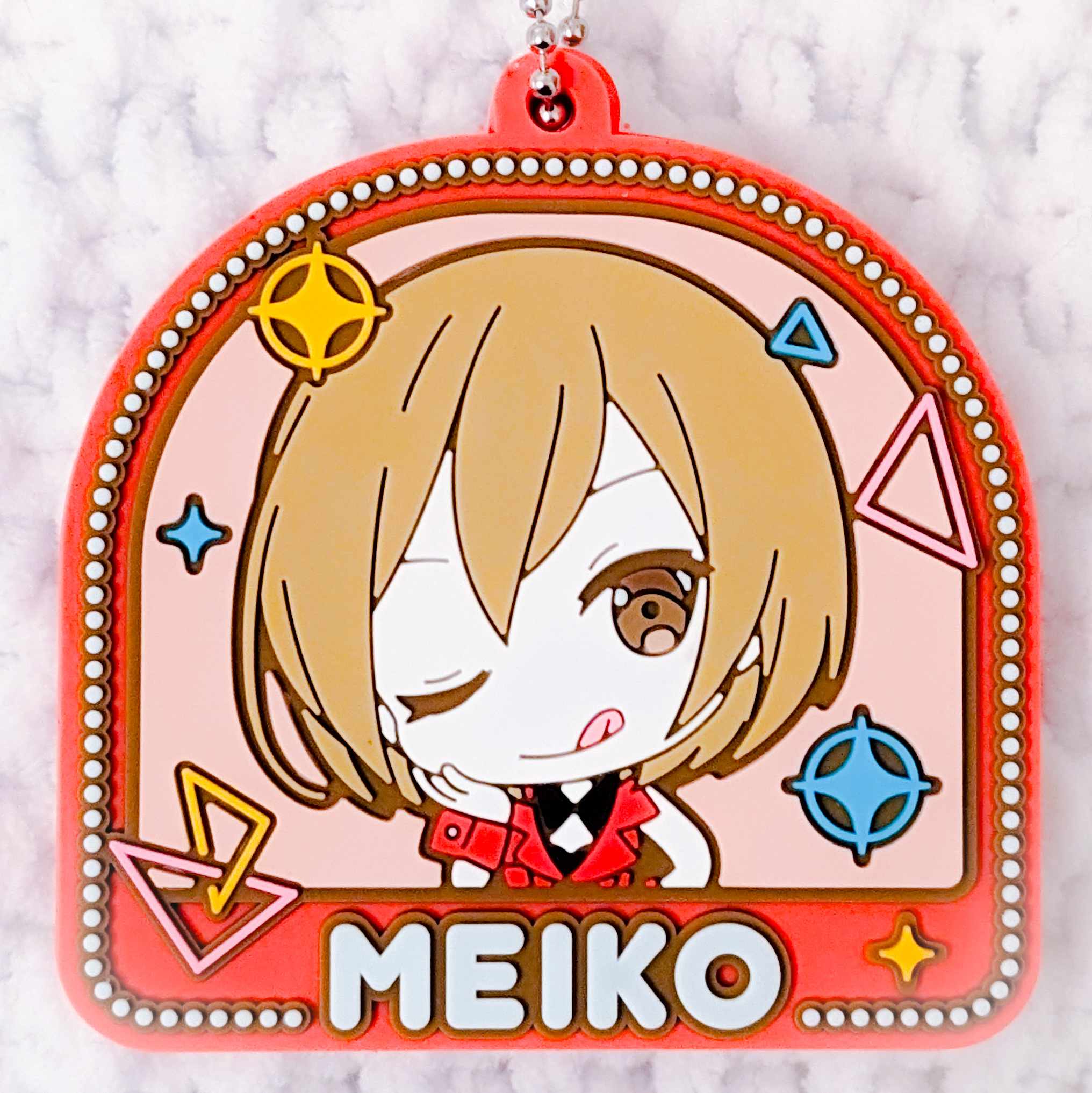 Meiko - Project Sekai Hatsune Miku Colorful Stage Rubber Keychain ...
