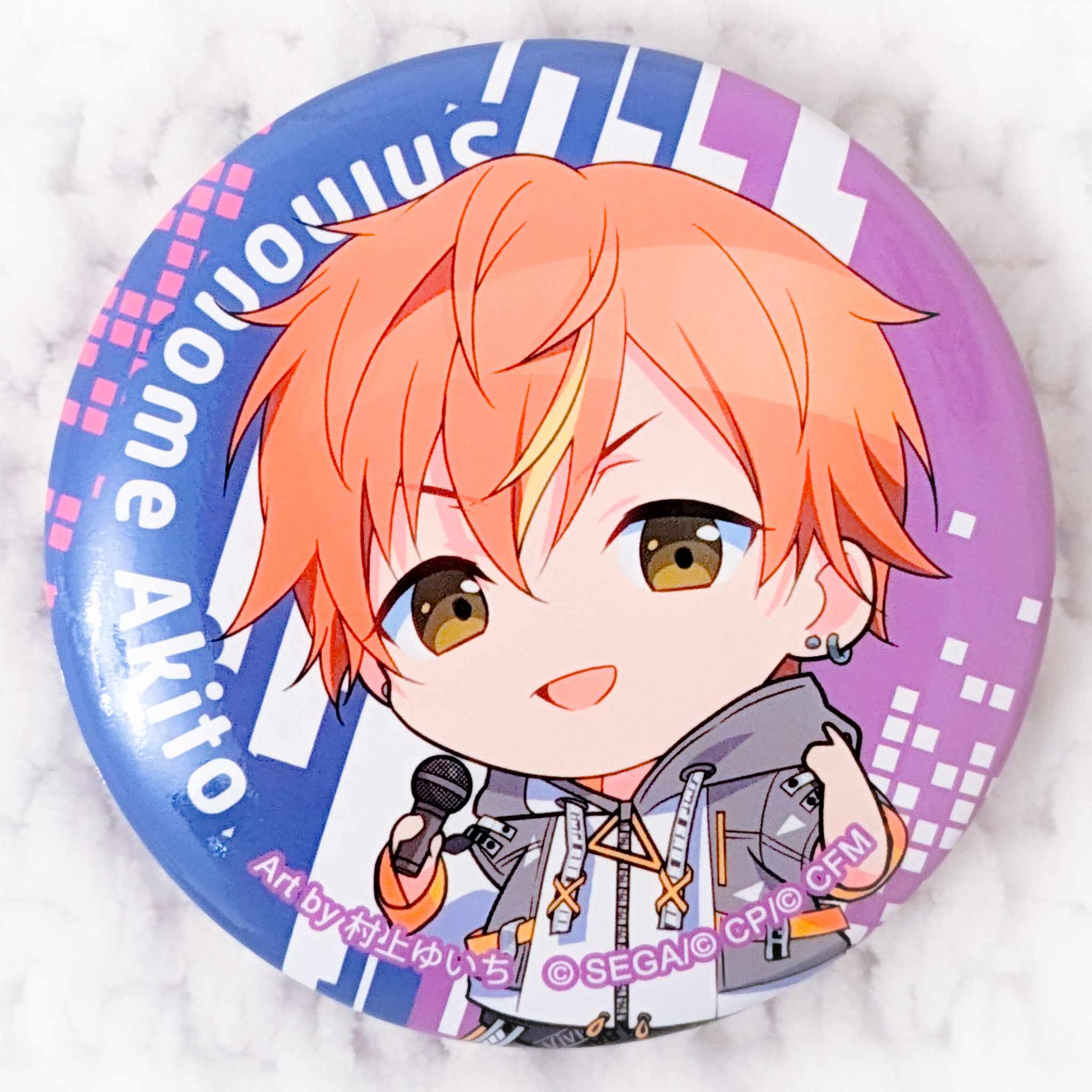 Shinonome Akito - Project Sekai Hatsune Miku Colorful Stage Pin Badge ...