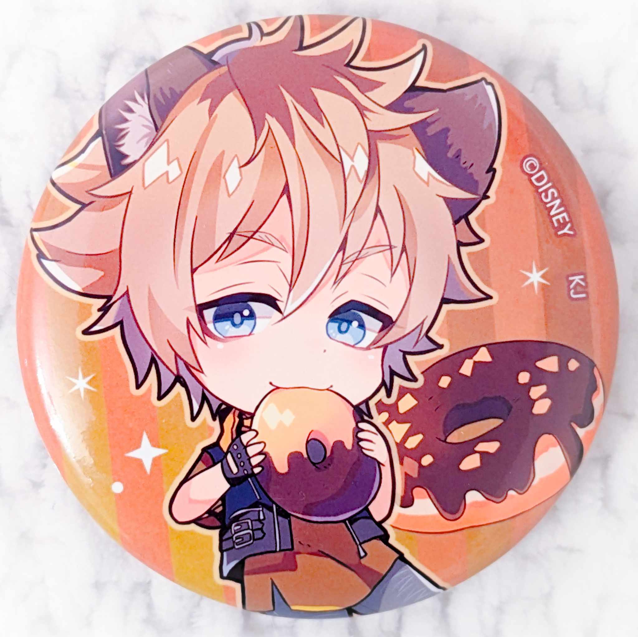Ruggie Bucchi - Disney Twisted Wonderland Chara Peco Food x Chibi Pin ...