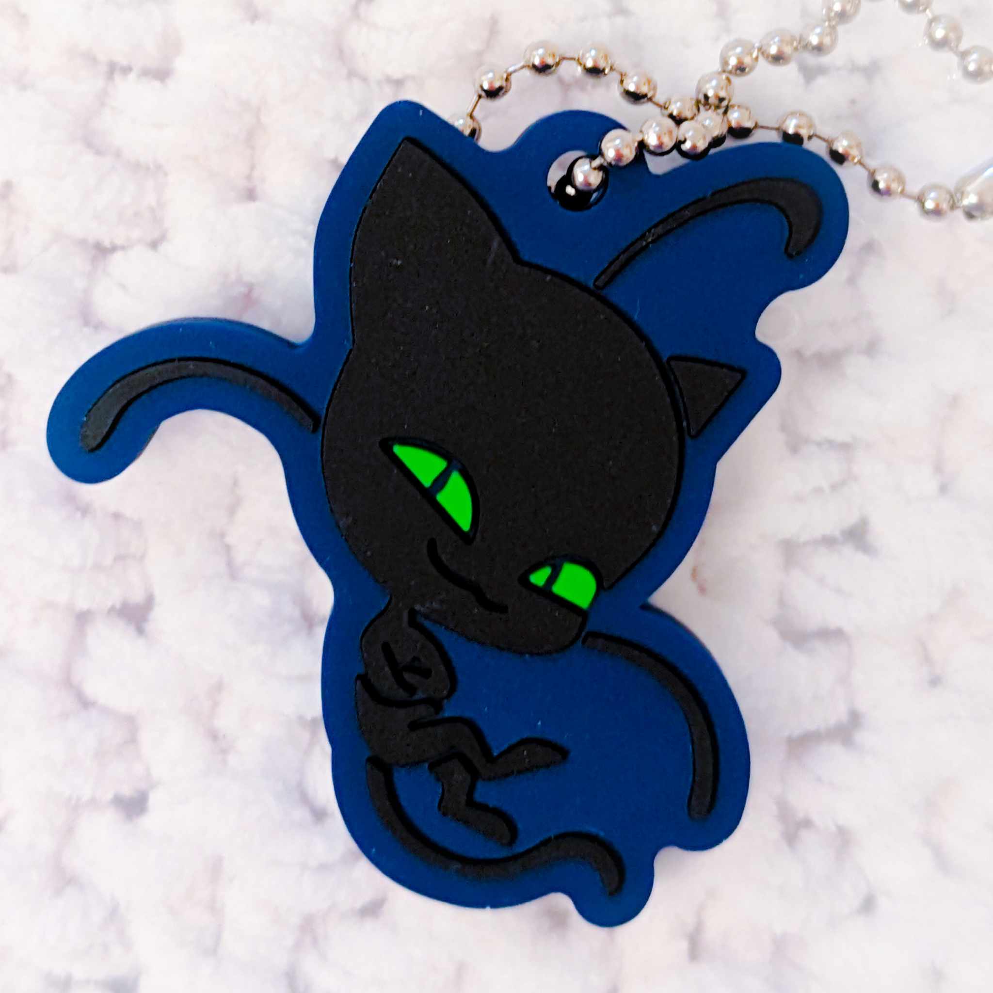 Plagg - Miraculous Ladybug Mini Rubber Strap Keychain – Miokii Shop