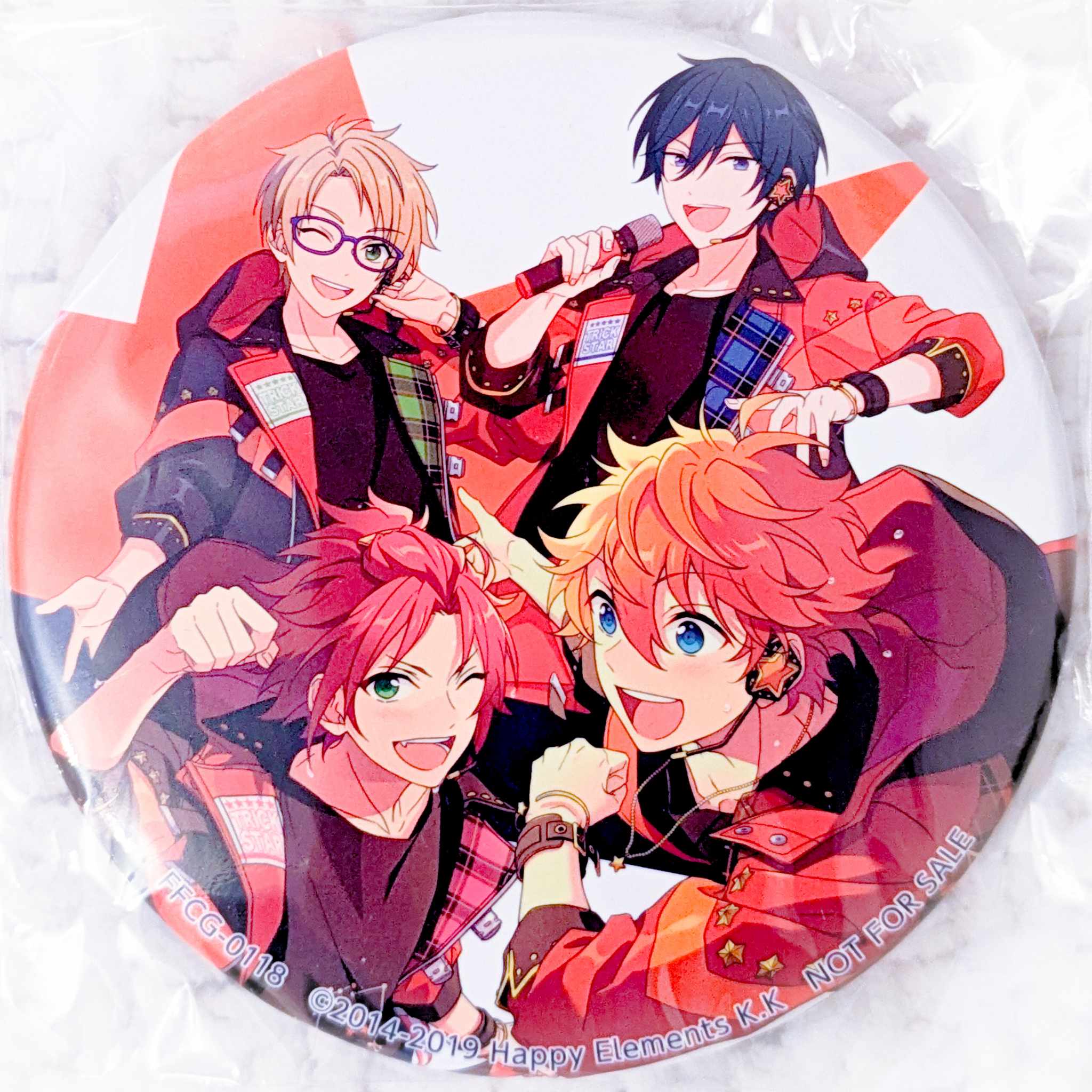 Unit: Trickstar - Ensemble Stars! Anime Big Pin Badge Button – Miokii Shop