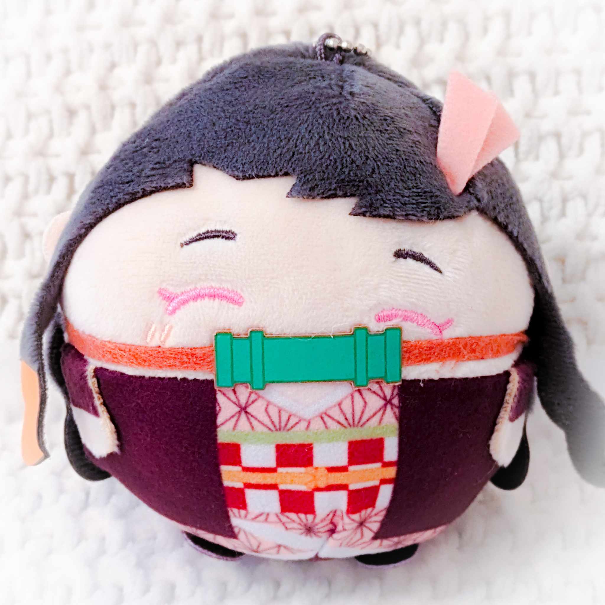 Nezuko Kamado - Demon Slayer Kimetsu no Yaiba Fuwakororin Plush Keycha ...