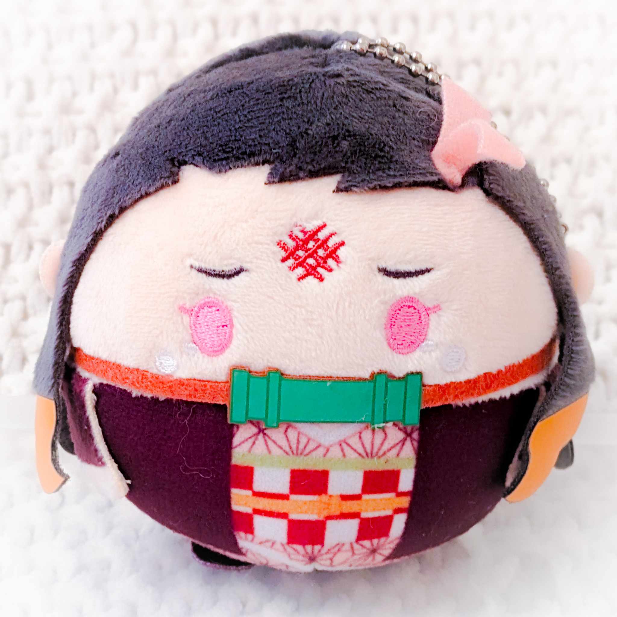 Nezuko Kamado - Demon Slayer Kimetsu no Yaiba Fuwakororin Plush Keycha ...
