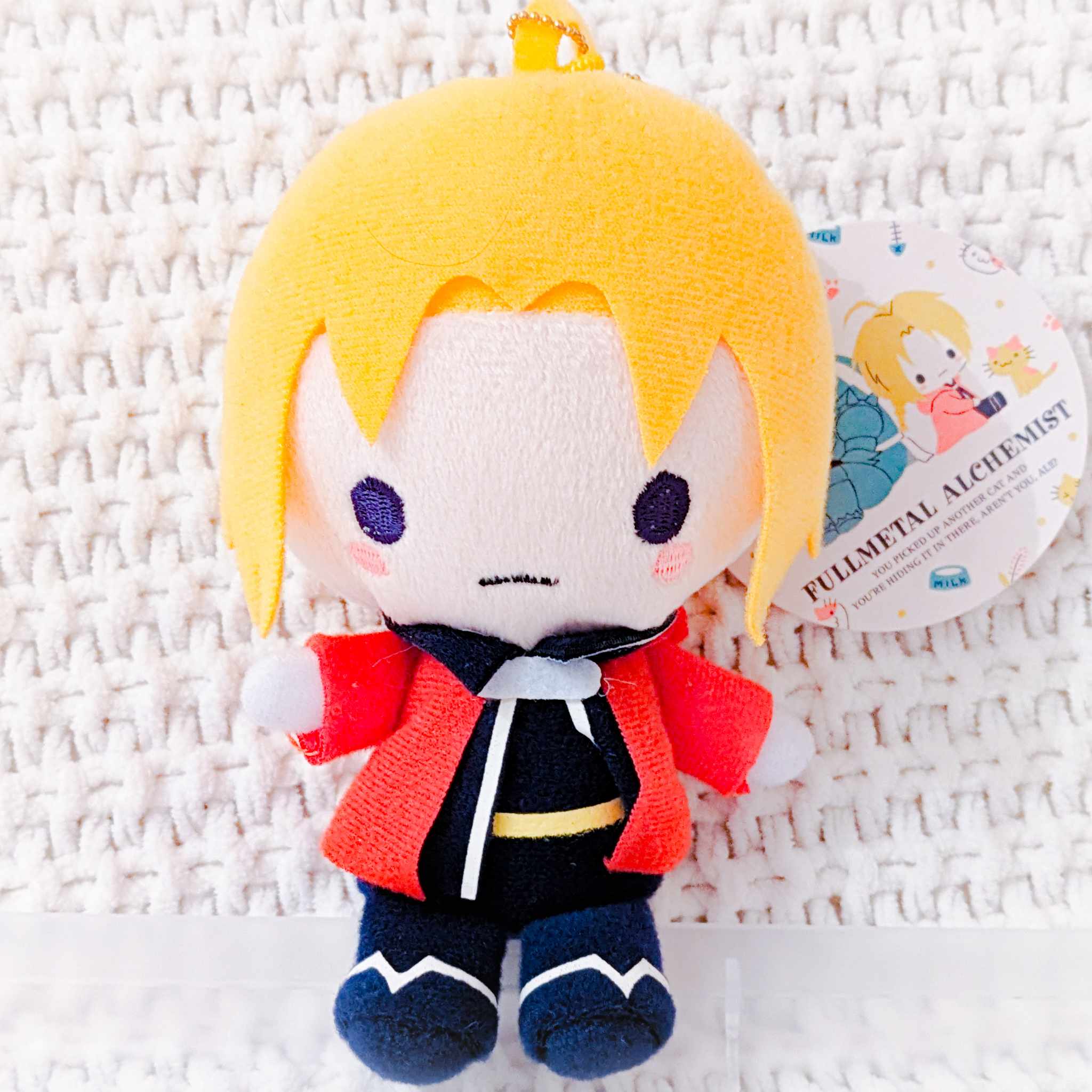 Edward Elric - Fullmetal Alchemist Brotherhood x Sanrio Anime Plush Ke ...