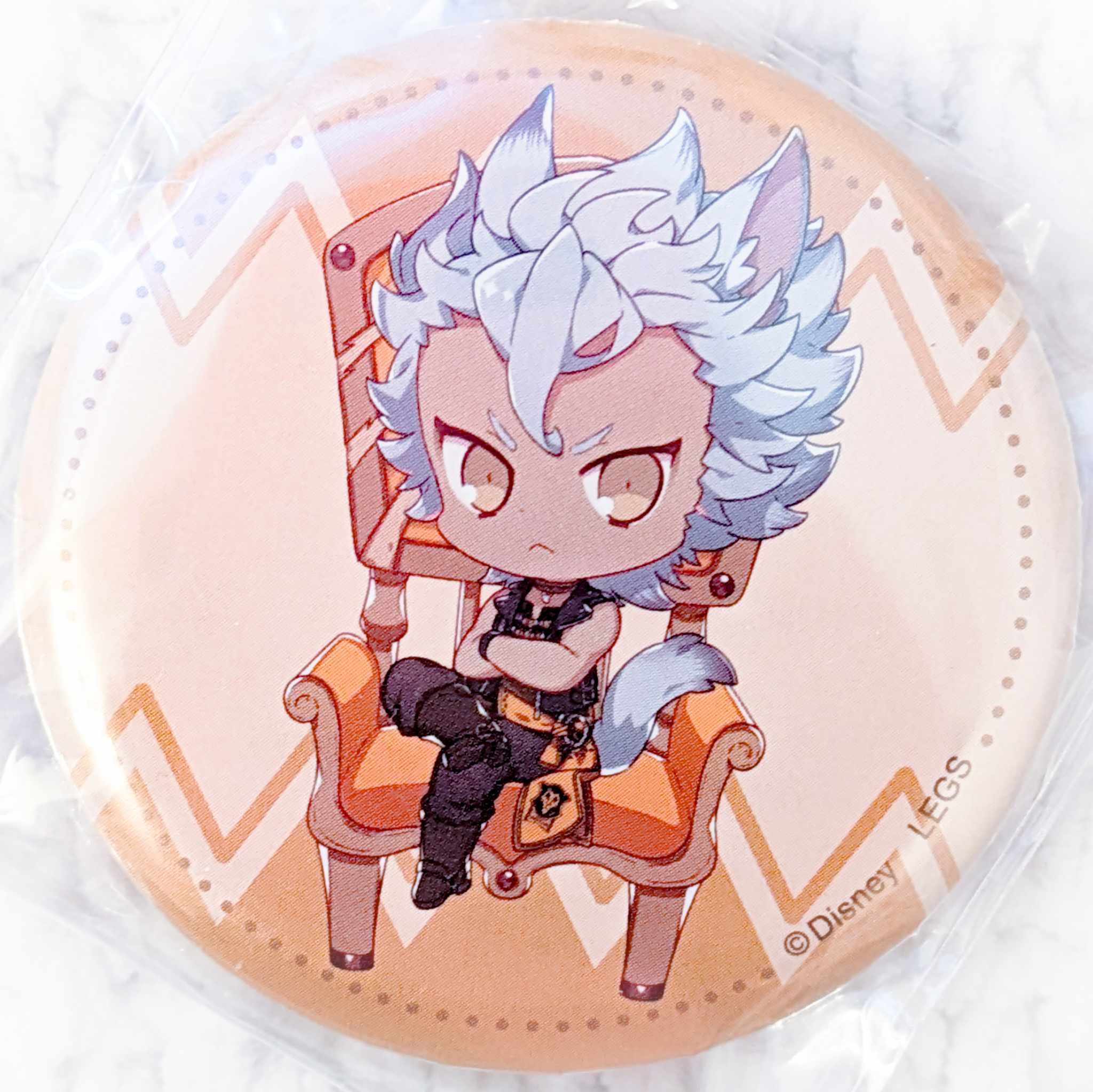 Jack Howl - Disney Twisted Wonderland x OH MY CAFE Chibi Pin Badge But ...