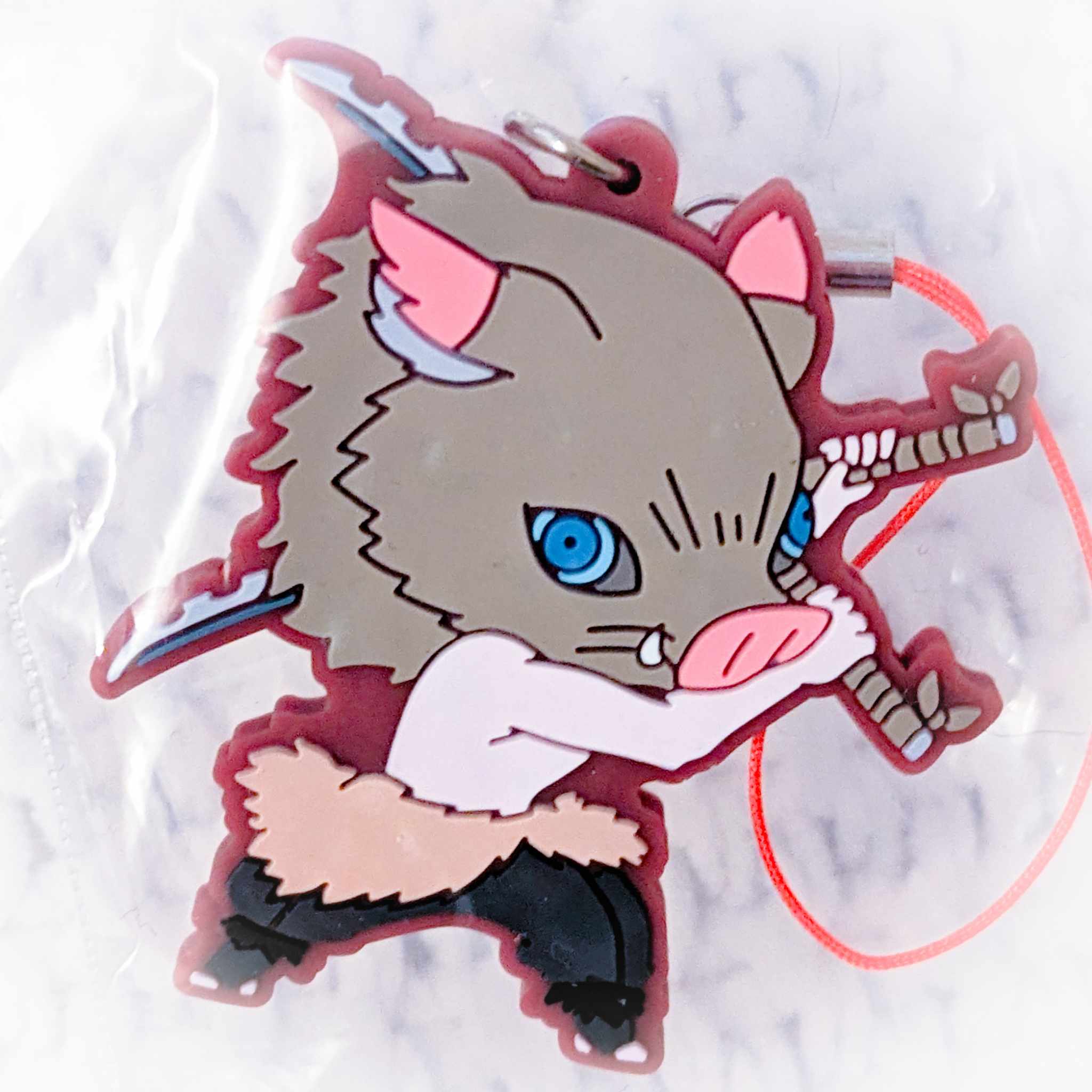 Inosuke Hashibira - Kimetsu no Yaiba Demon Slayer Anime Rubber Strap ...