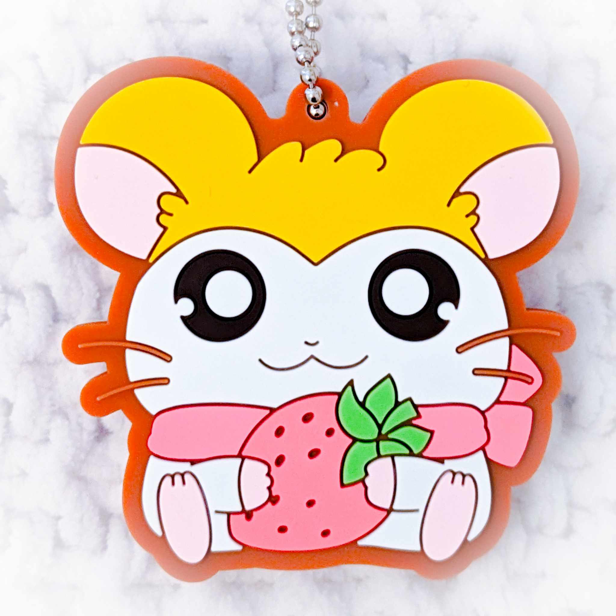 Pashmina - Mafura-chan - Hamtaro Anime Ichiban Kuji Rubber Keychain ...