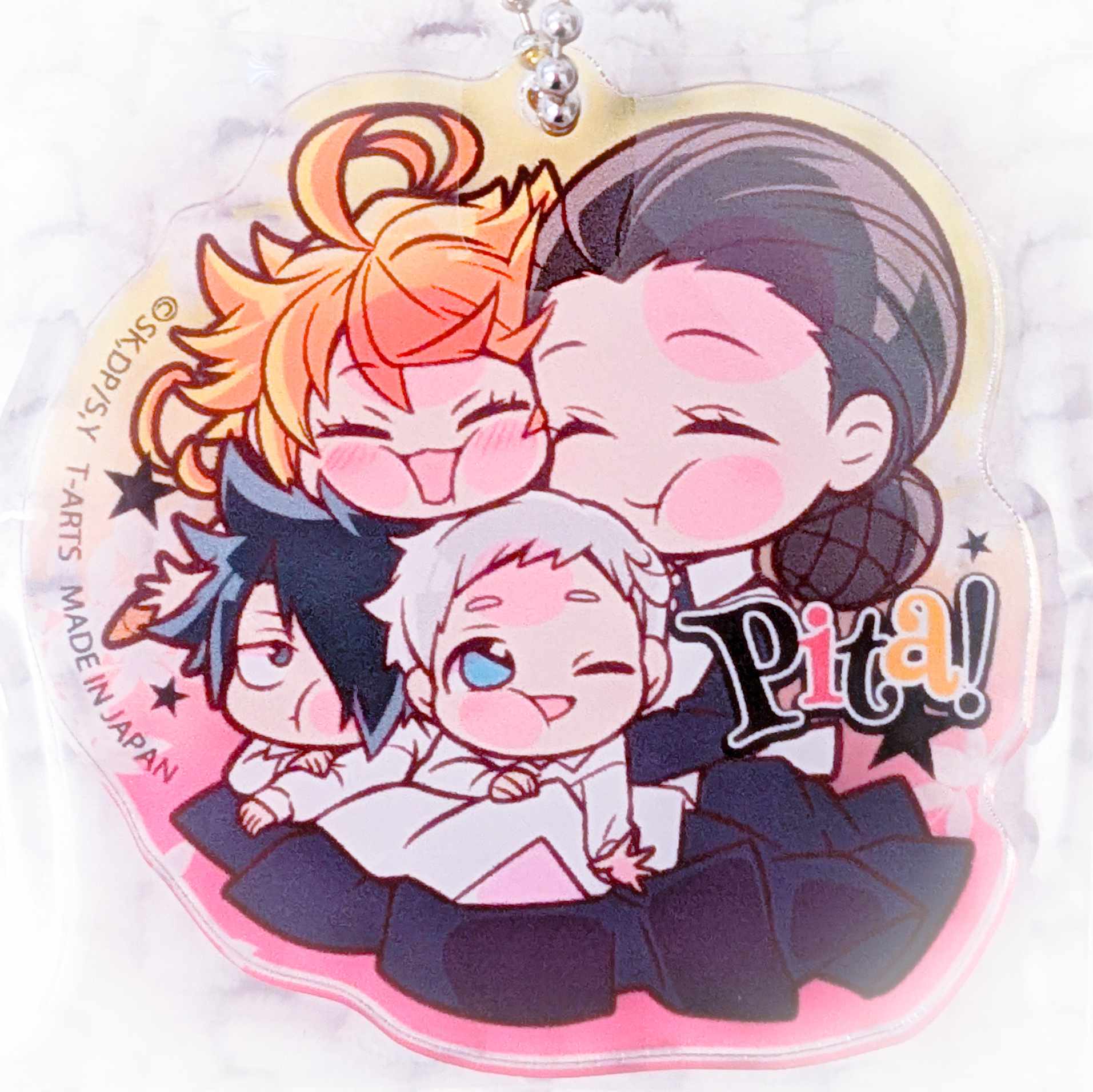 Isabella Ray Norman & Emma - The Promised Neverland Anime Pita Acrylic ...