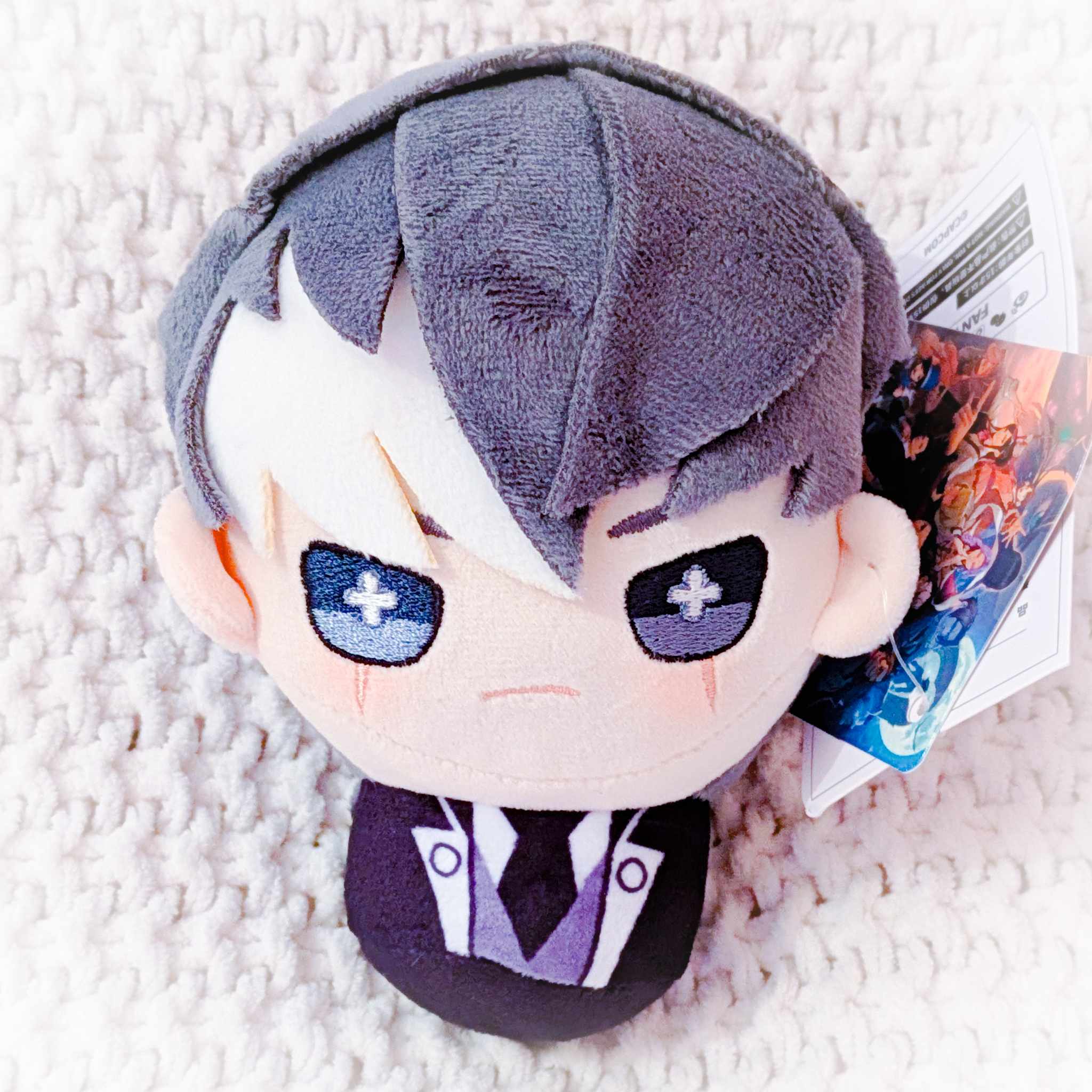 Simon Blackquill - Apollo Justice Ace Attorney Fanthful Plush Keychain ...