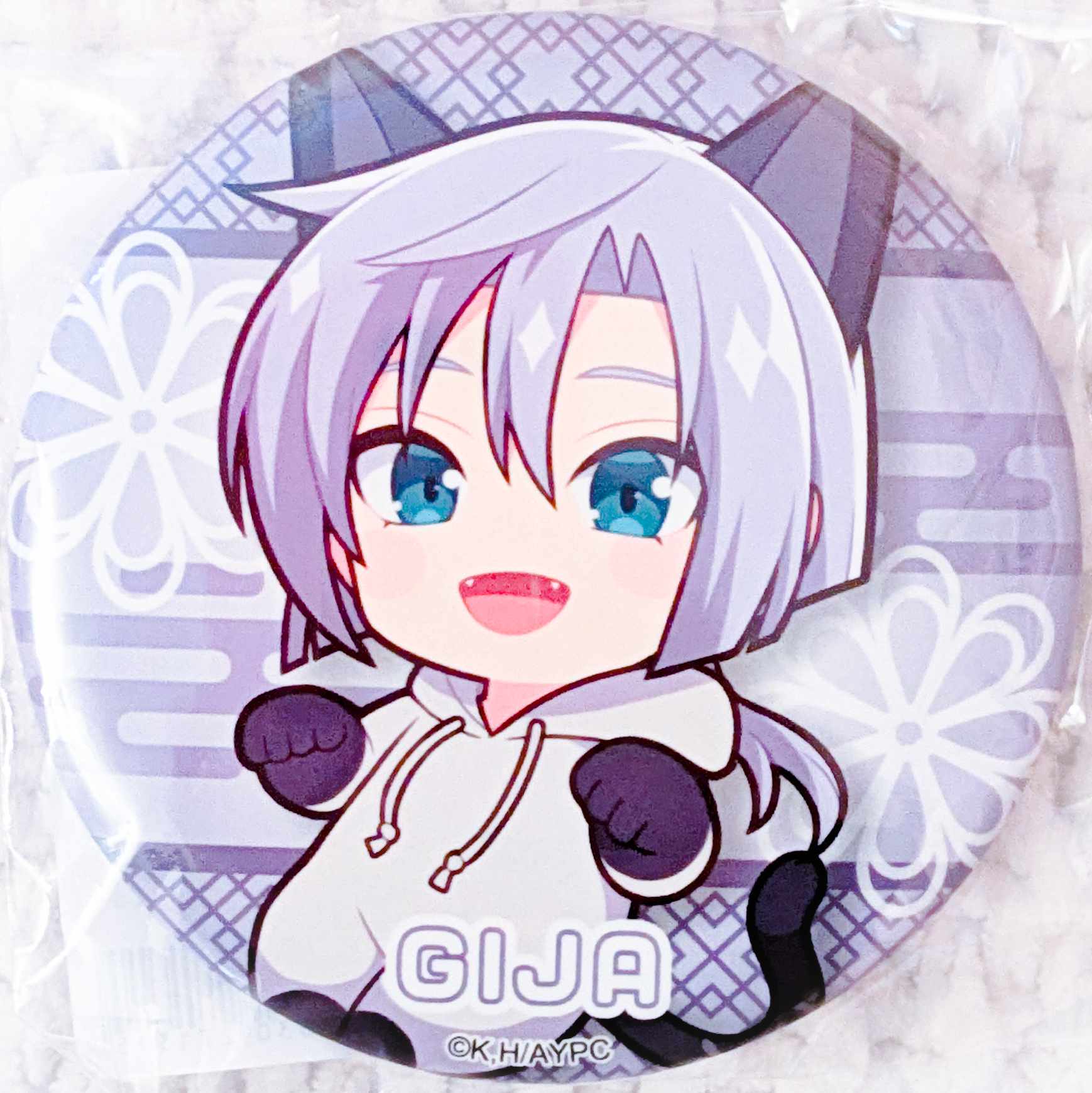 Gija - Yona of the Dawn Anime Cat Kuji Pin Badge Button – Miokii Shop