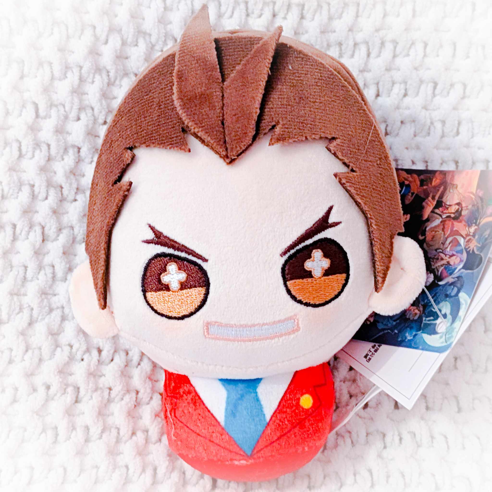 Apollo Justice - Apollo Justice Ace Attorney Fanthful Plush Keychain ...