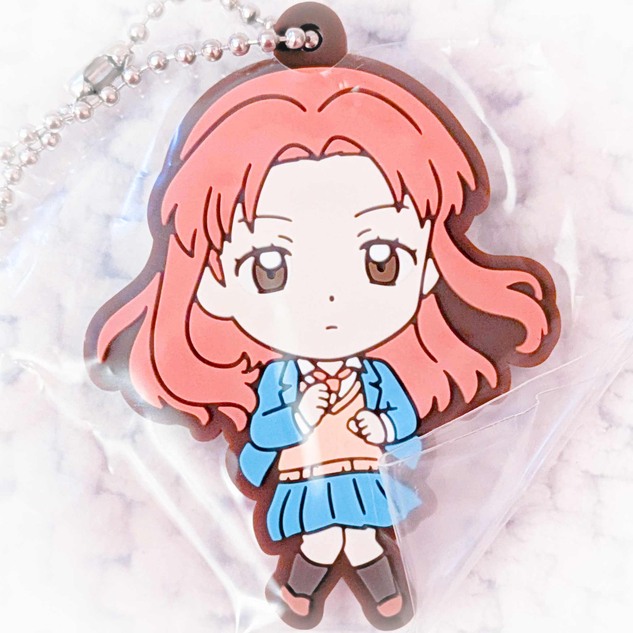 Mika Egashira - Skip and Loafer Anime Rubber Keychain – Miokii Shop