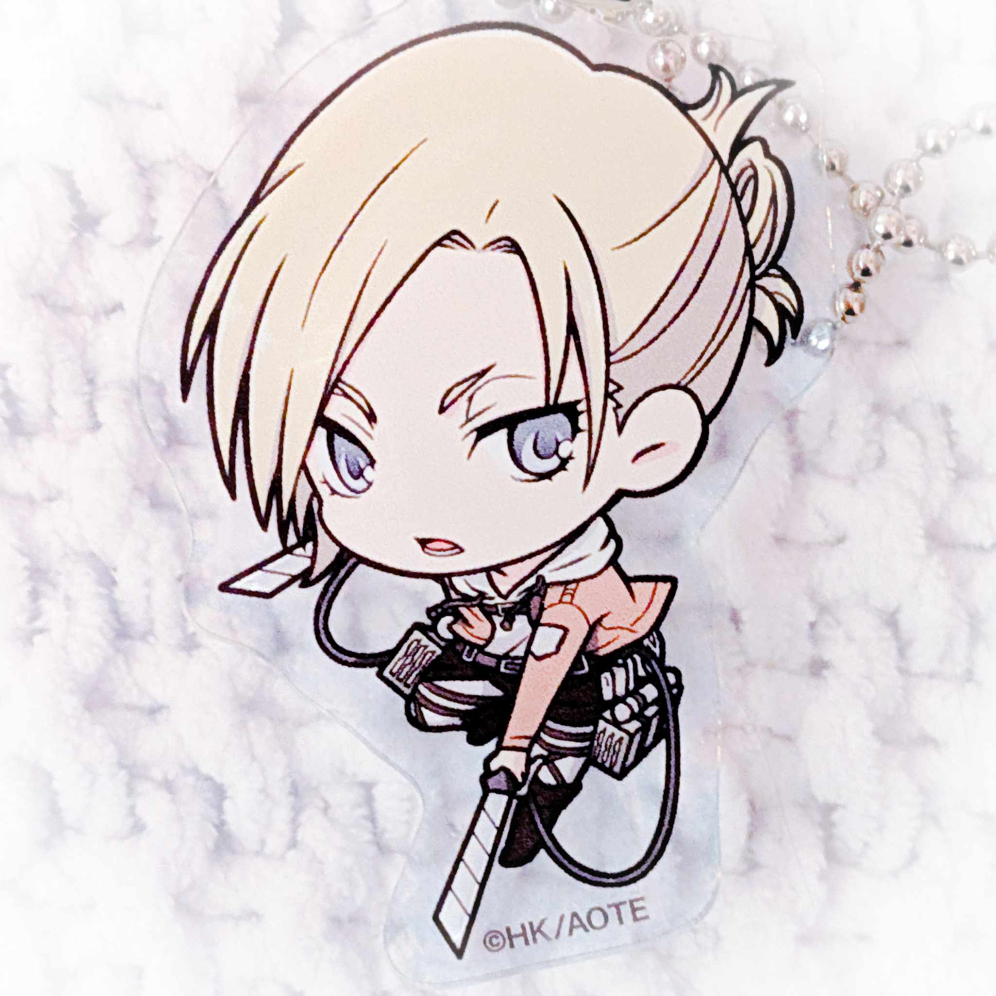 Annie Leonheart - Attack on Titan Anime Art Exhibition Acrylic Keychai ...