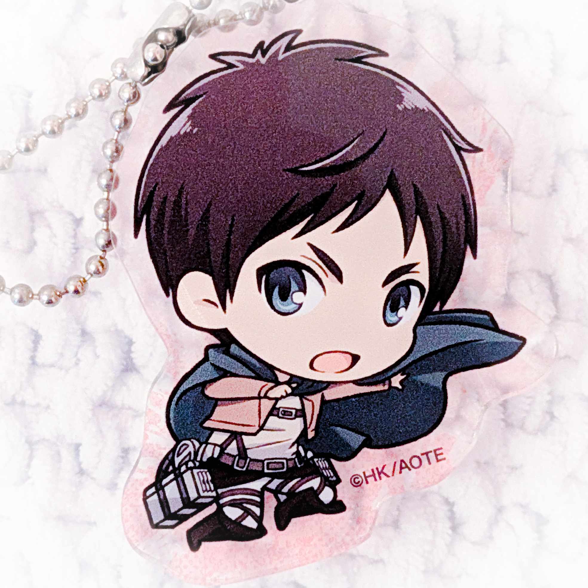 Eren Yeager - Attack on Titan Anime Art Exhibition Acrylic Keychain ...