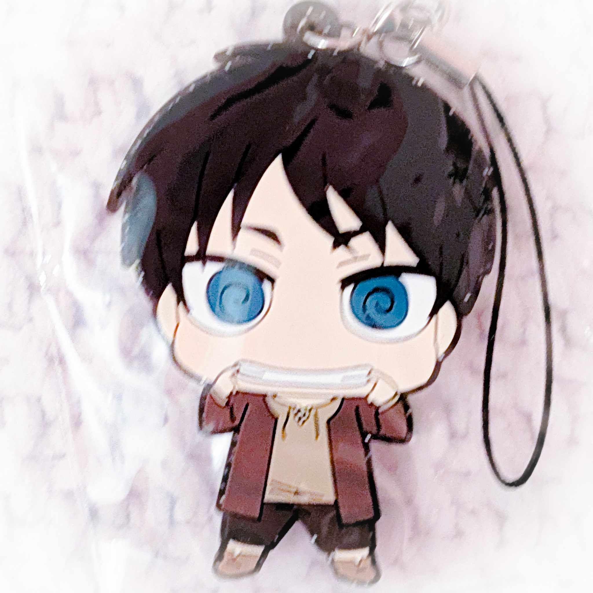 Eren Yeager - Attack on Titan Anime Glitter Rubber Strap – Miokii Shop