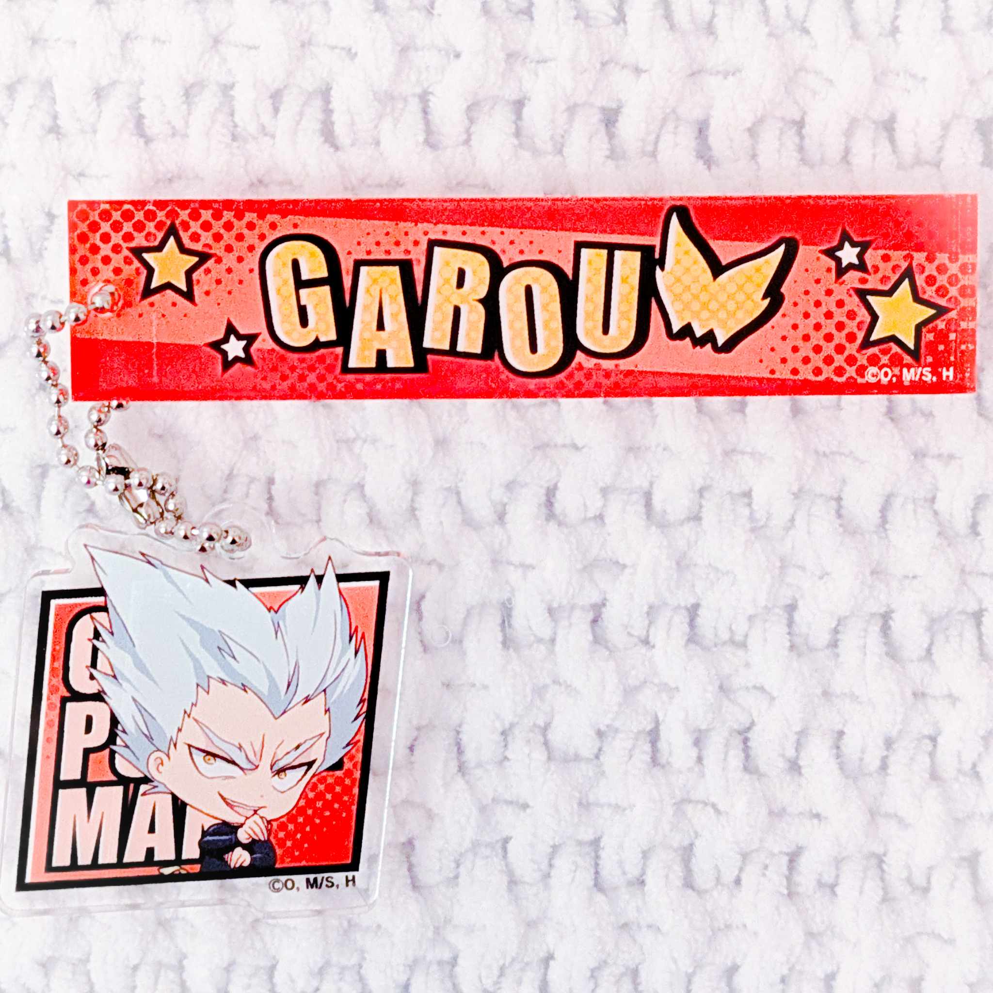 Garou - One Punch Man Anime Locker Acrylic Keychain – Miokii Shop