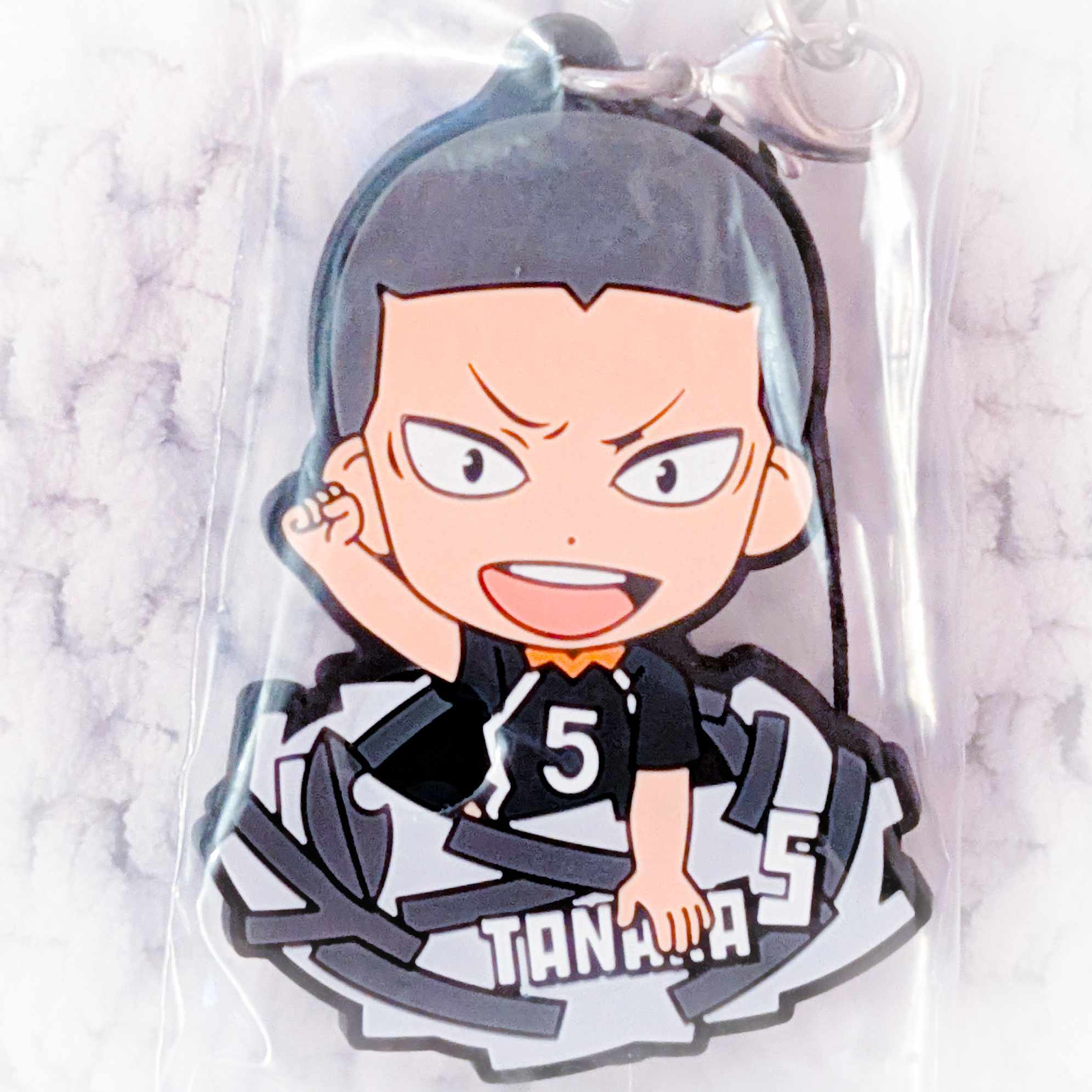 Ryunosuke Tanaka - Haikyuu Anime Chibi Rubber Strap – Miokii Shop