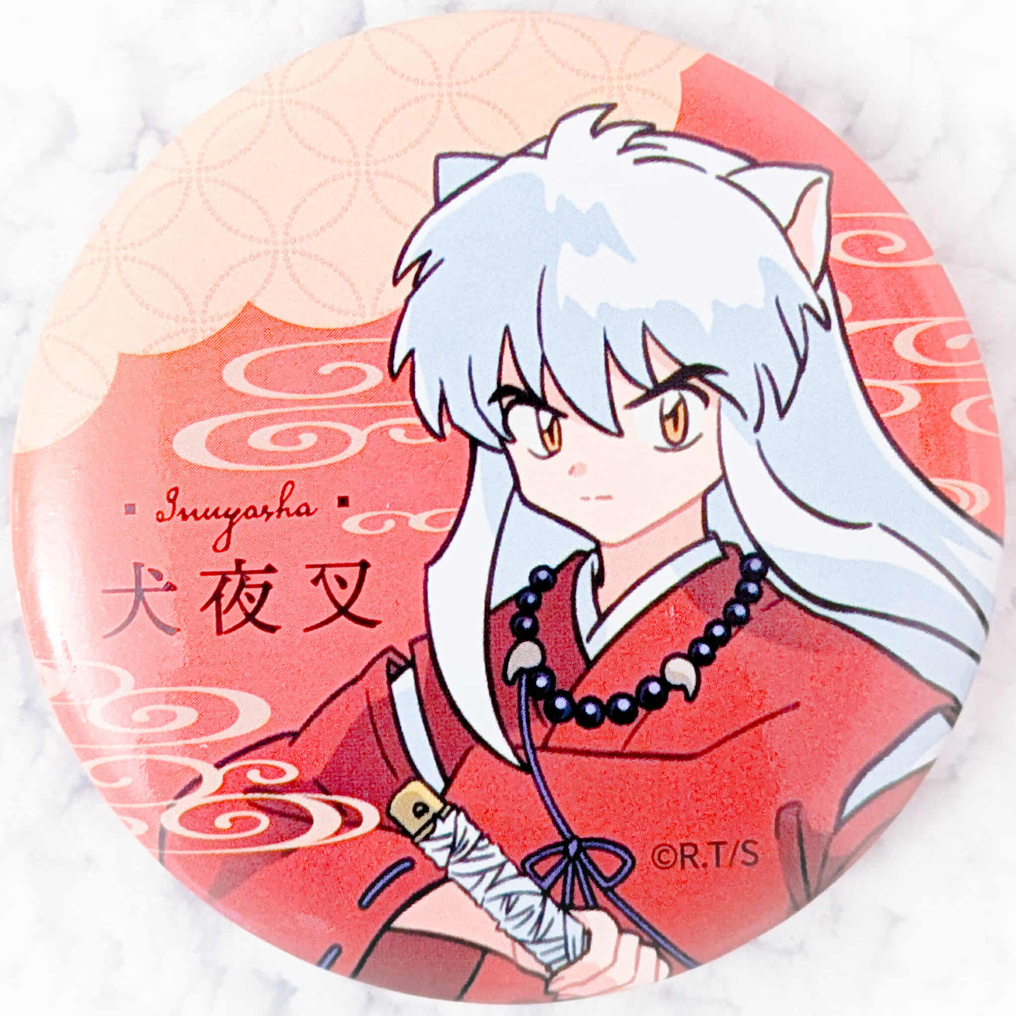 Inuyasha Inuyasha Anime Illustration Pin Badge Button Miokii Shop