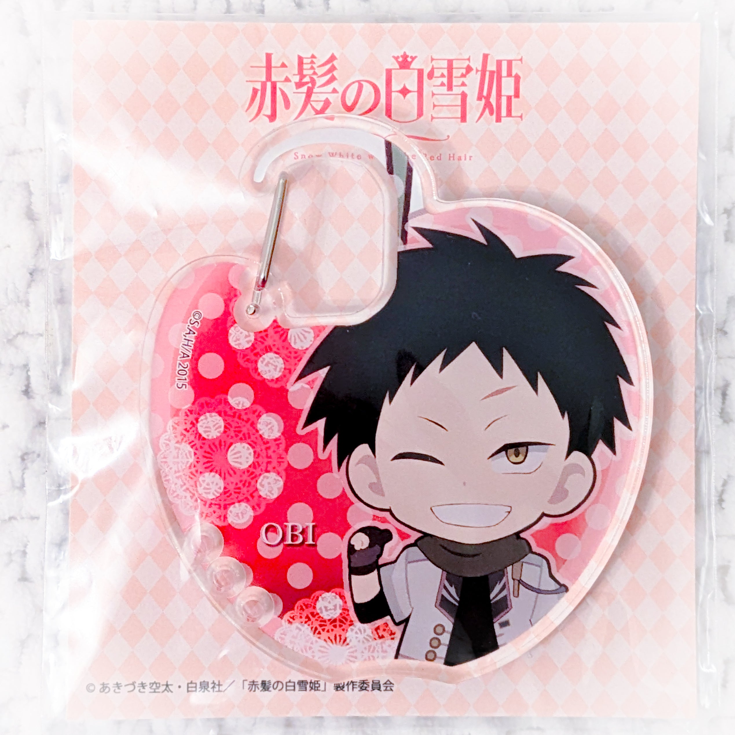 Obi - Snow White With The Red Hair Anime Apple Shaped Acrylic Clip ...