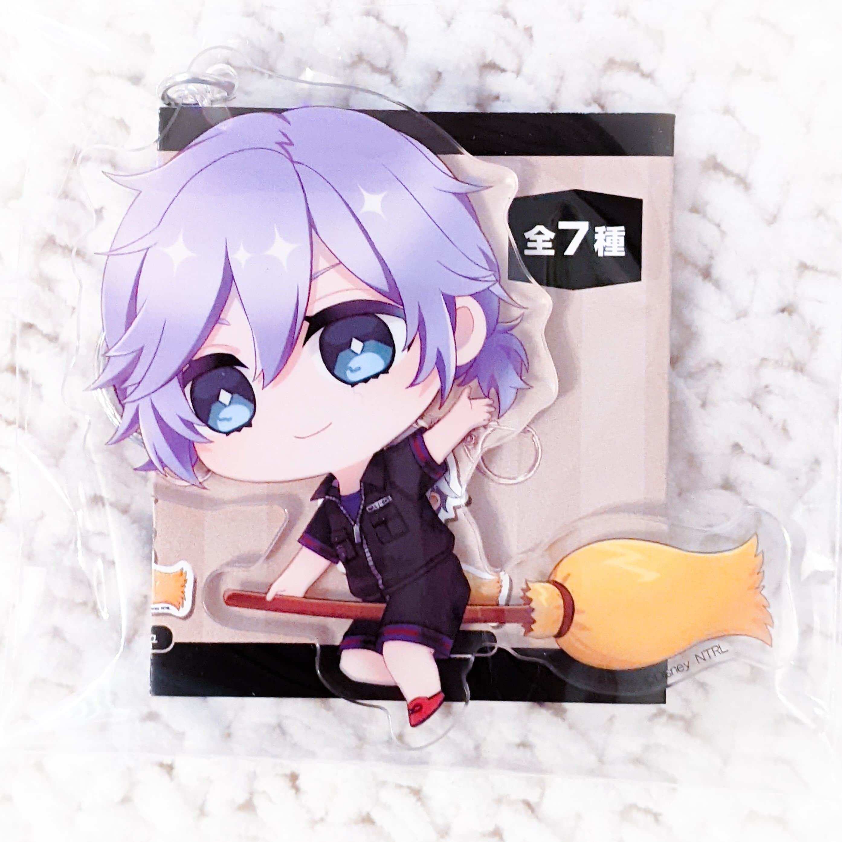 Epel Felmier Disney Twisted Wonderland Chibi Flying Broom Acrylic Keyc ...