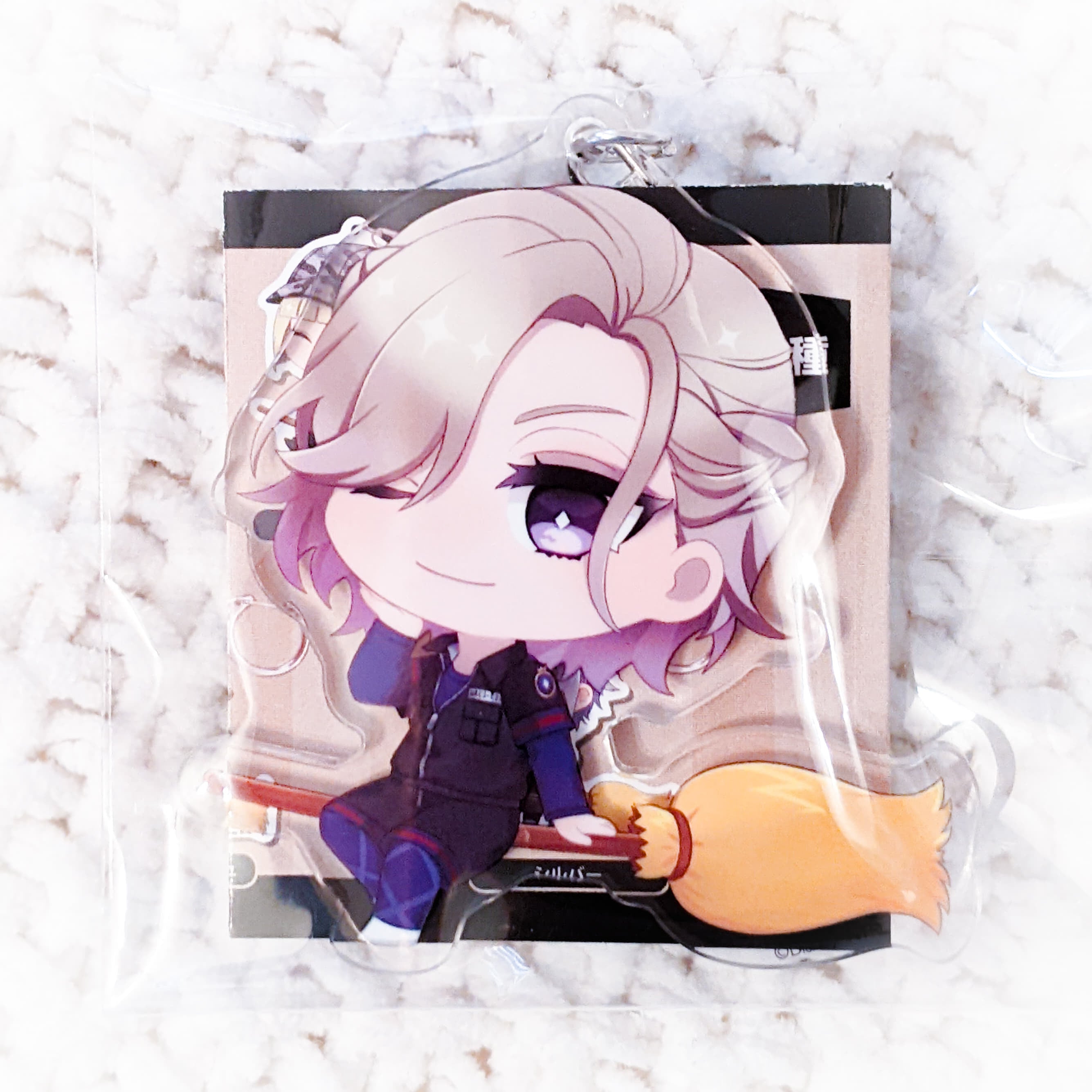 Vil Schoenheit Disney Twisted Wonderland Chibi Flying Broom Acrylic Ke ...