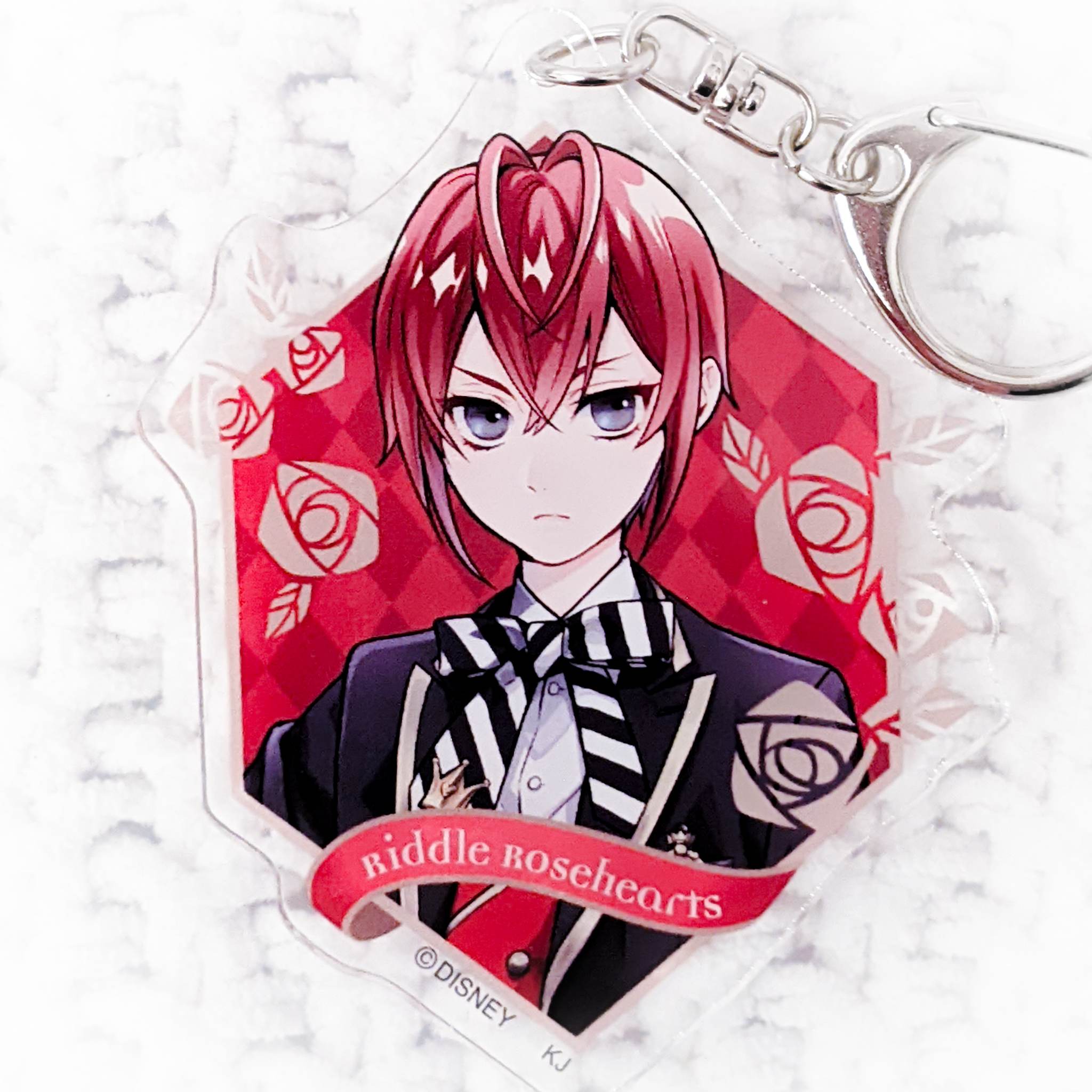 Riddle Rosehearts - Disney Twisted Wonderland Anime Acrylic Keychain ...