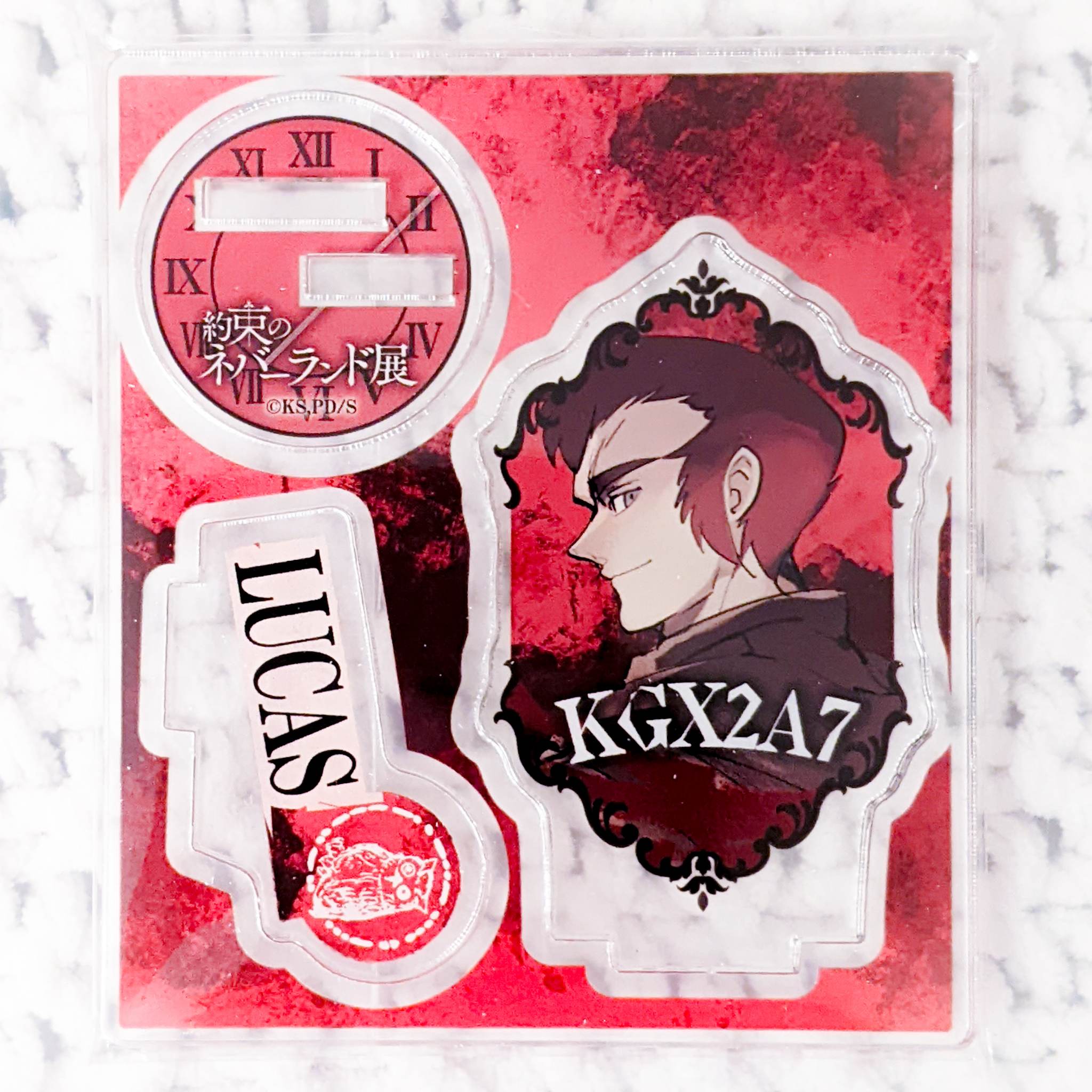 Lucas - The Promised Neverland Exhibition Manga Acrylic Stand – Miokii Shop