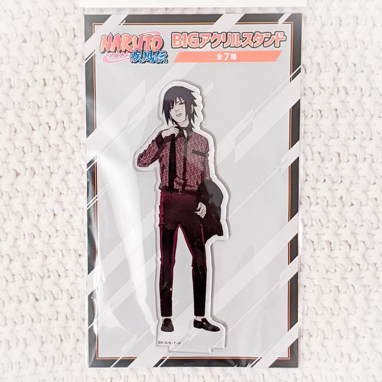 Sasuke Uchiha Naruto Shippuden Anime Suit Big Acrylic Figure Stand ...